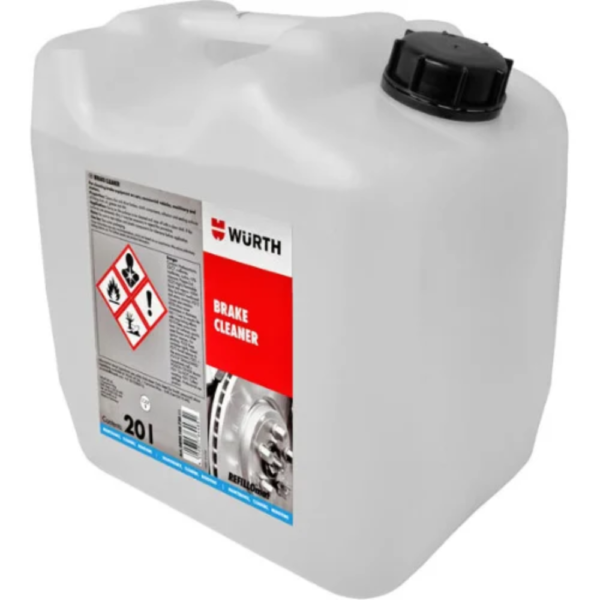 Brake Cleaner 20 Litre – Fast, Residue-Free Degreaser By Würth