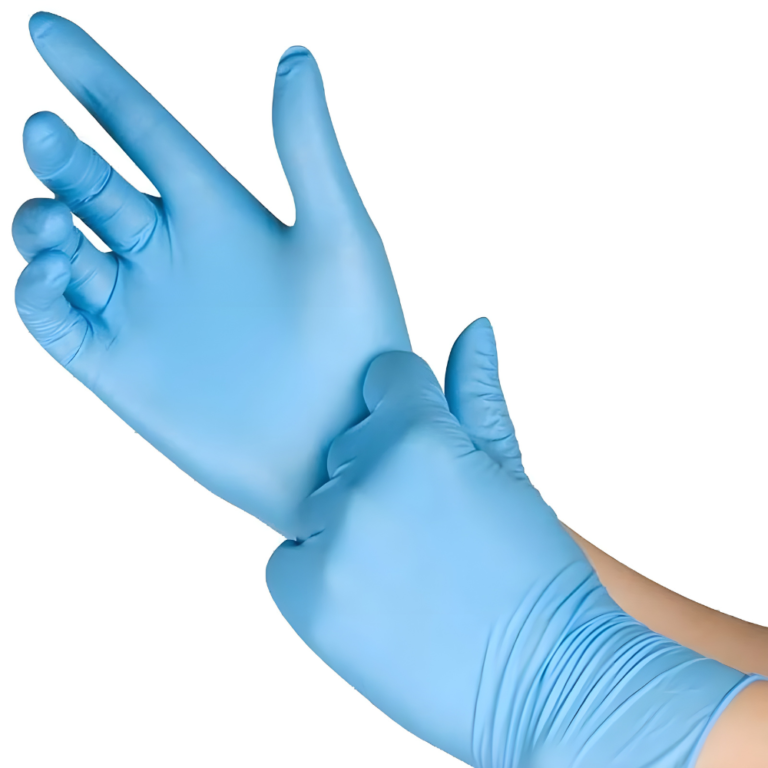 Bulk Disposable Gloves Blue Nitrile By Safetouch 80 Cases Pallet